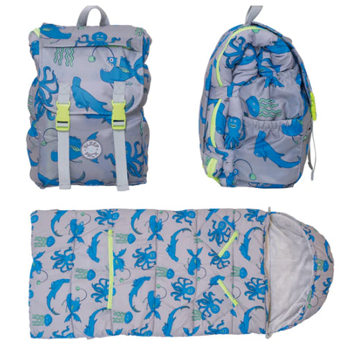 Sea Critters: Sleep-N-Pack: Packable Sleeping Bag – The Bowerbird