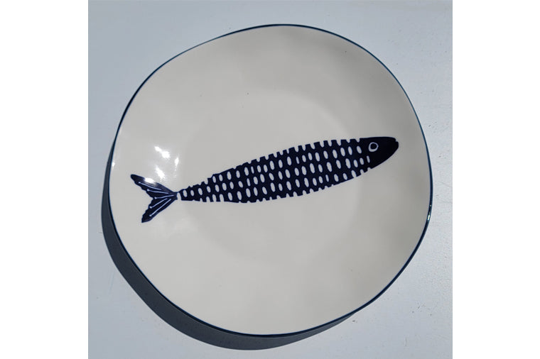 Holy Mackerel Dinner Plate – The Bowerbird